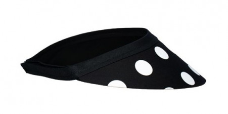 Shop Peak Pals Rev Wide Ladies Black Visor Cap - The Pro Shop