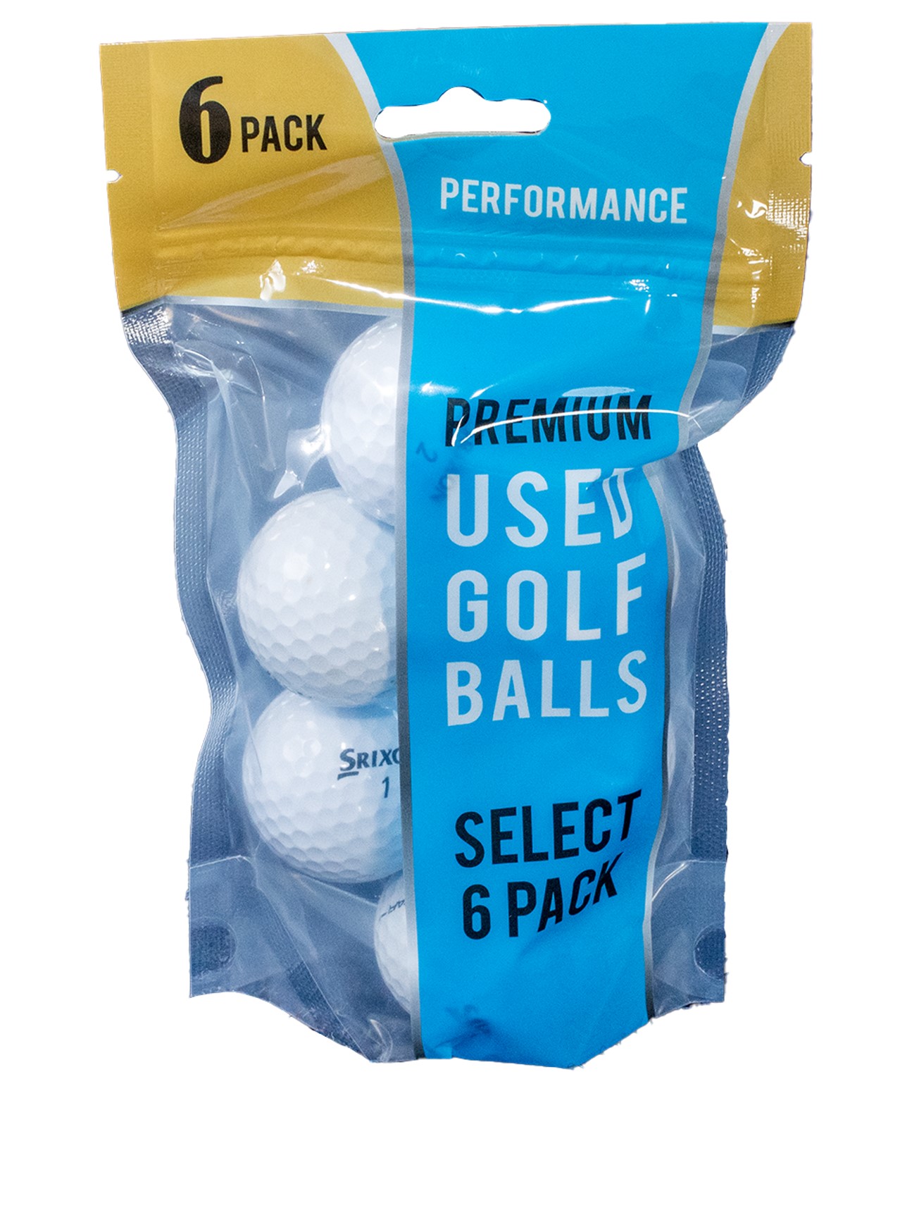 Buy AAA Assorted 6 Pack Blue Mens Golf Balls Online - The Pro Shop