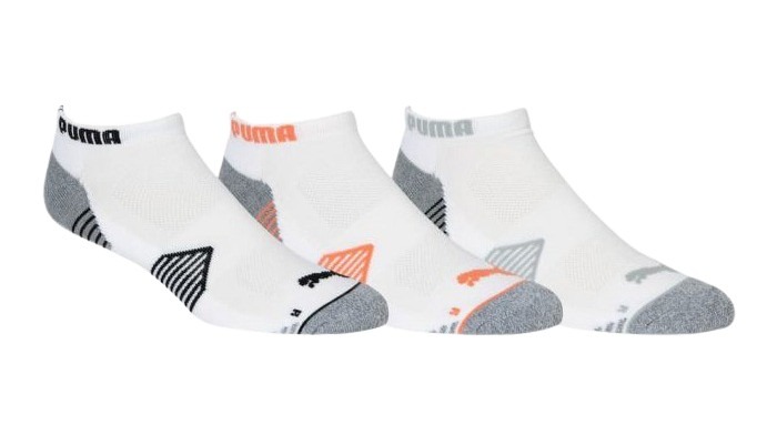 Best Value Puma Low Cut Men's Multi 3 Pack Socks - The Pro Shop