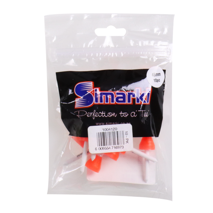 Best Seller Simarki 48mm Fixed Height Plastic Tees 10 Pack - The Pro Shop